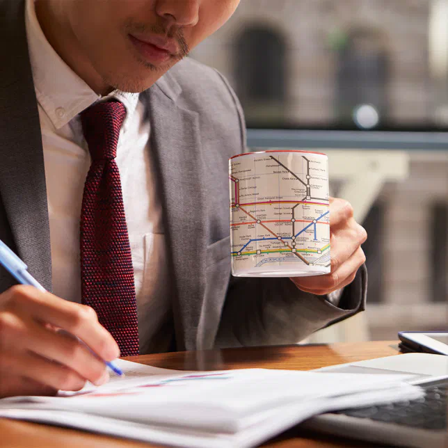 London's Underground Map Mug | Zazzle