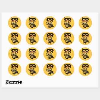 Lone Ranger 3 Classic Round Sticker | Zazzle