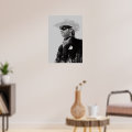 Lone Ranger John Reid - Black and White Poster | Zazzle