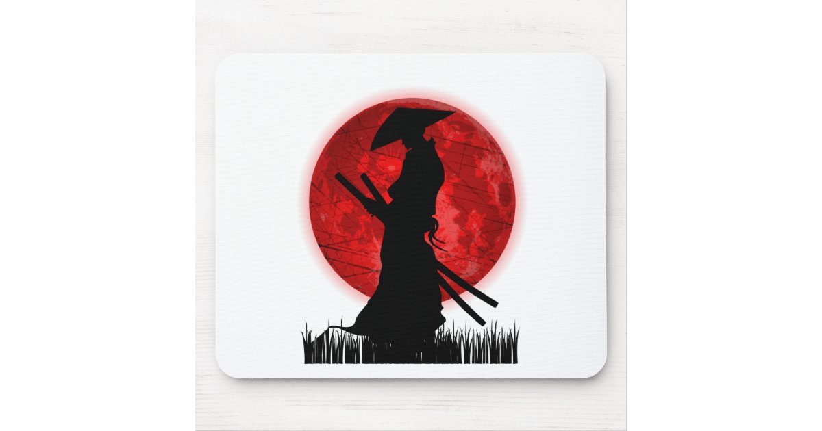 Lone Samurai Mouse Pad | Zazzle