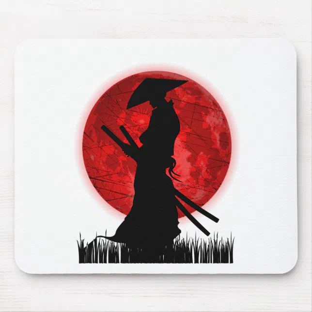 Lone Samurai Mouse Pad | Zazzle
