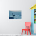 Lone Surfer Dusk Ponce Inlet FL Beach Tide Poster | Zazzle