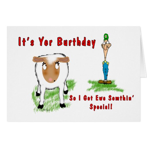 Lonely Redneck - Birthday Card | Zazzle