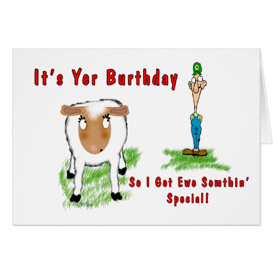 Lonely Redneck - Birthday Card | Zazzle.com