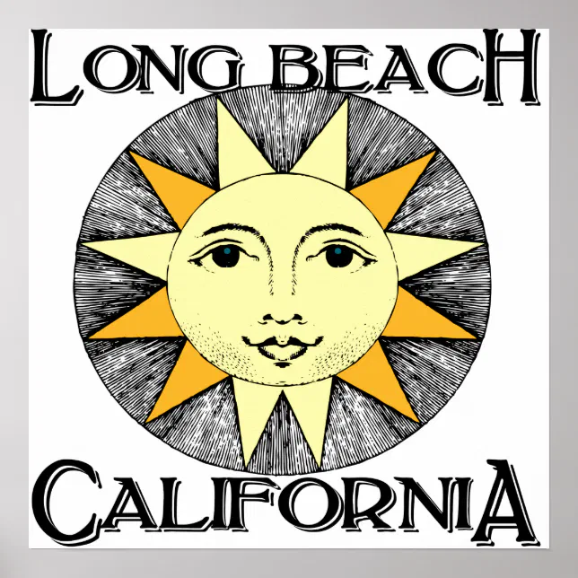 Long beach California Poster | Zazzle
