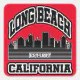 Long Beach,California Square Sticker | Zazzle