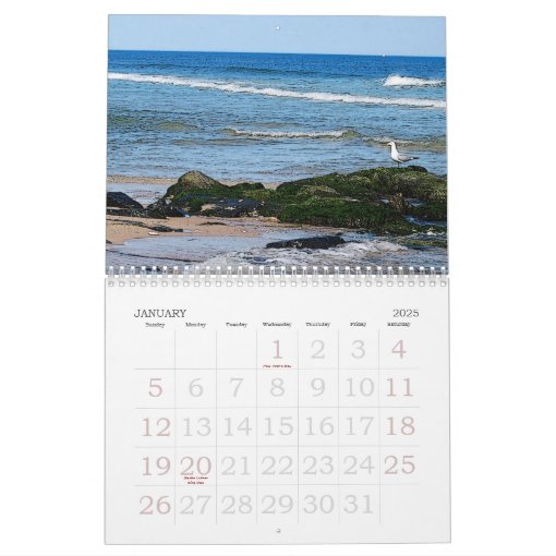 Long Beach Island Calendar | Zazzle