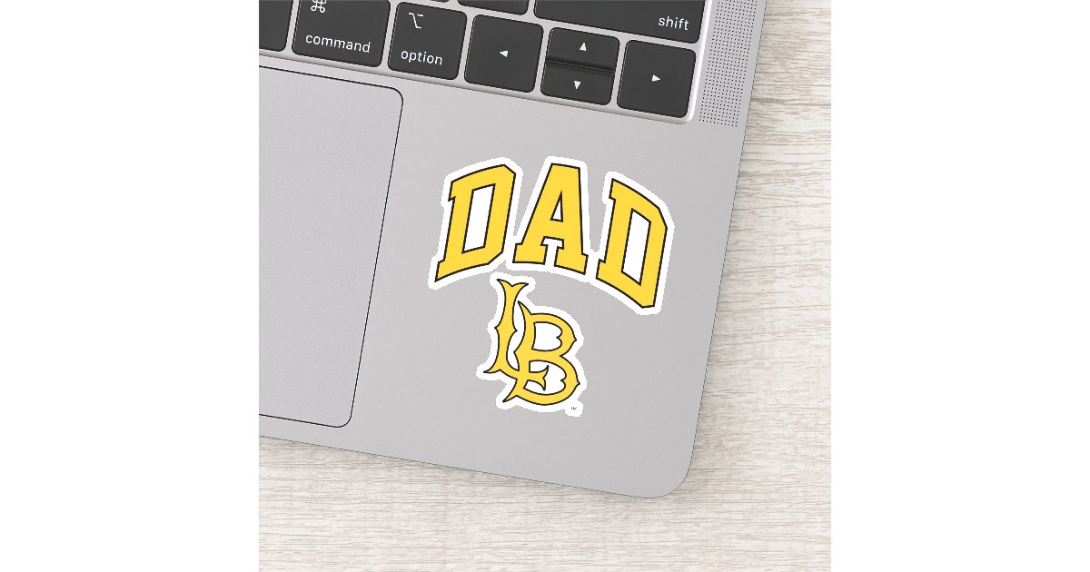 Long Beach State Dad Sticker | Zazzle