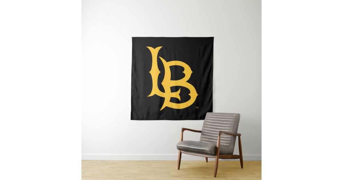 Long Beach State Logo Tapestry | Zazzle