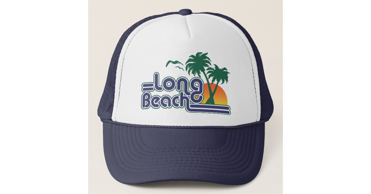 Long beach trucker hat | Zazzle