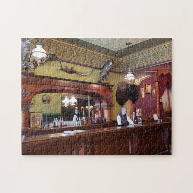 Long Branch Saloon, Boot Hill, Dodge City KS Jigsaw Puzzle | Zazzle
