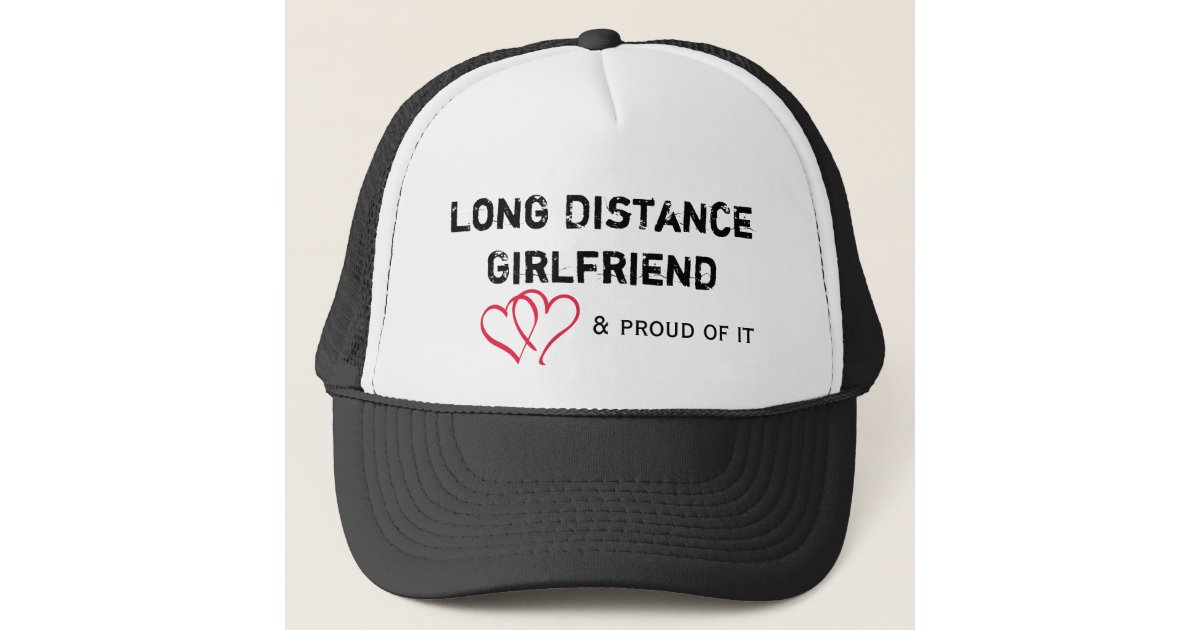 Long Distance Girlfriend Hat | Zazzle