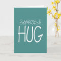 Long Distance Hug Card | Zazzle