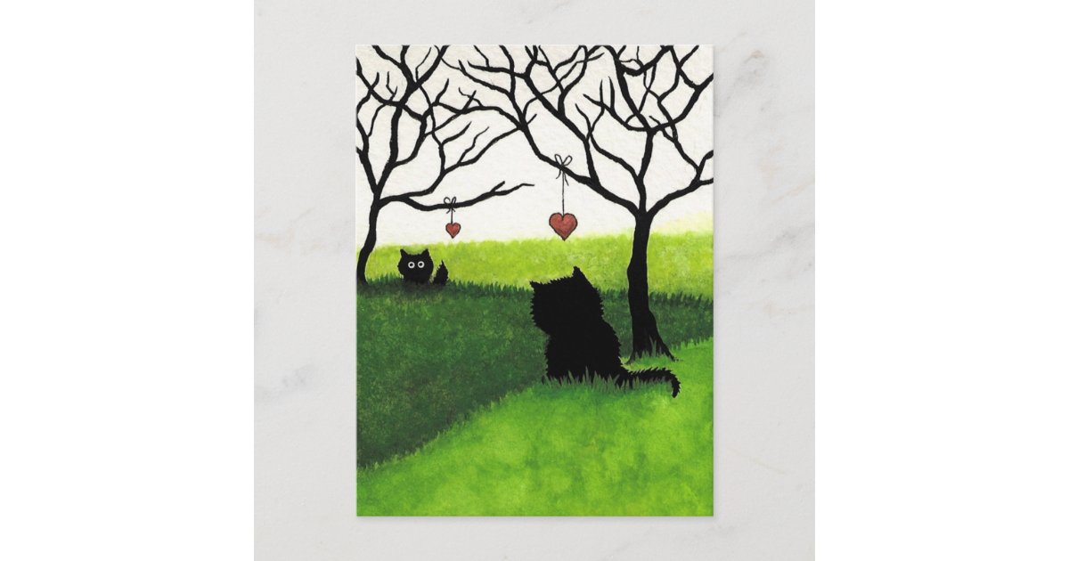 Long Distance Love - Missing you Postcard | Zazzle