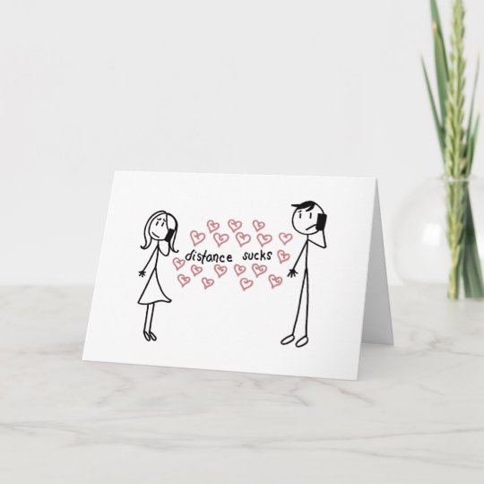 Long Distance Relationship Card | Zazzle.com