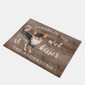 Long Haired Chihuahua Personalized Door Mat | Zazzle