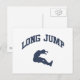 Long Jump Postcard | Zazzle