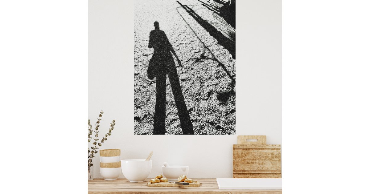 Long Legs Silhouette Poster | Zazzle