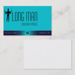 Long Man Wilmington Geoglyph Symbol Logo Business Card | Zazzle