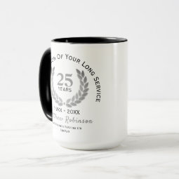 Long Service Appreciation Personalized Mug | Zazzle