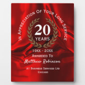 Long Service Appreciation Personalized Plaque | Zazzle