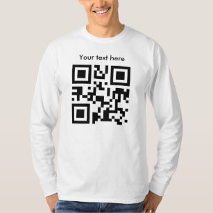 Qr Code T-Shirts - Qr Code T-Shirt Designs | Zazzle