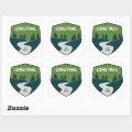 Long Trail Vermont Square Sticker | Zazzle