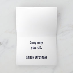 Longboard Skateboard Skateboarders Birthday Card | Zazzle