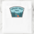 Longleaf Trace Trail Rectangular Sticker | Zazzle