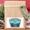 Longleaf Trace Trail Rectangular Sticker | Zazzle