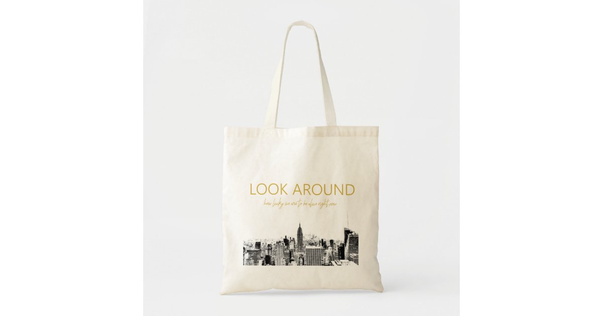 Look Around - Hamilton Tote Bag | Zazzle
