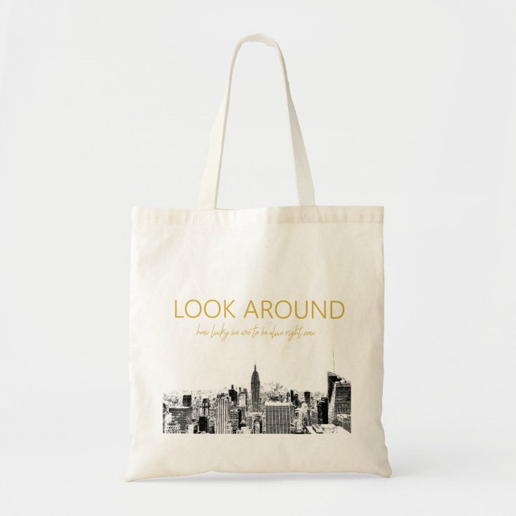 Look Around - Hamilton Tote Bag | Zazzle