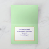 Look! Custom Third grade completion card! Card | Zazzle
