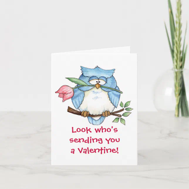 Look who - Valentine Card | Zazzle