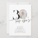 Look Who's 30 Modern Simple Photo 30th Birthday Invitation | Zazzle