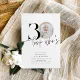 Look Who's 30 Modern Simple Photo 30th Birthday Invitation | Zazzle