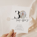 Look Who's 30 Modern Simple Photo 30th Birthday Invitation | Zazzle