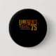 Look Whos 75 Years Old Funny 75th Birthday Gift Button | Zazzle
