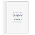 Look Who's Retired Big Photo Navy White Retirement Card | Zazzle