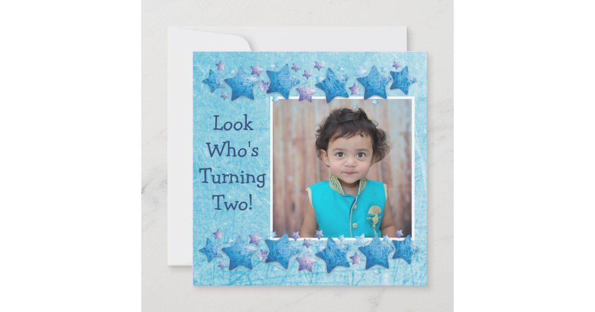 Look Who's Turning 2, First Birthday Invitation | Zazzle