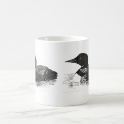 Loon Art Mug | Zazzle