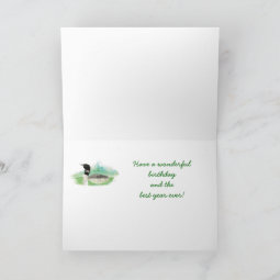 Loon Birthday Card | Zazzle