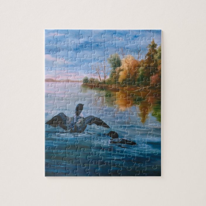 Loon Dance Puzzle | Zazzle.com