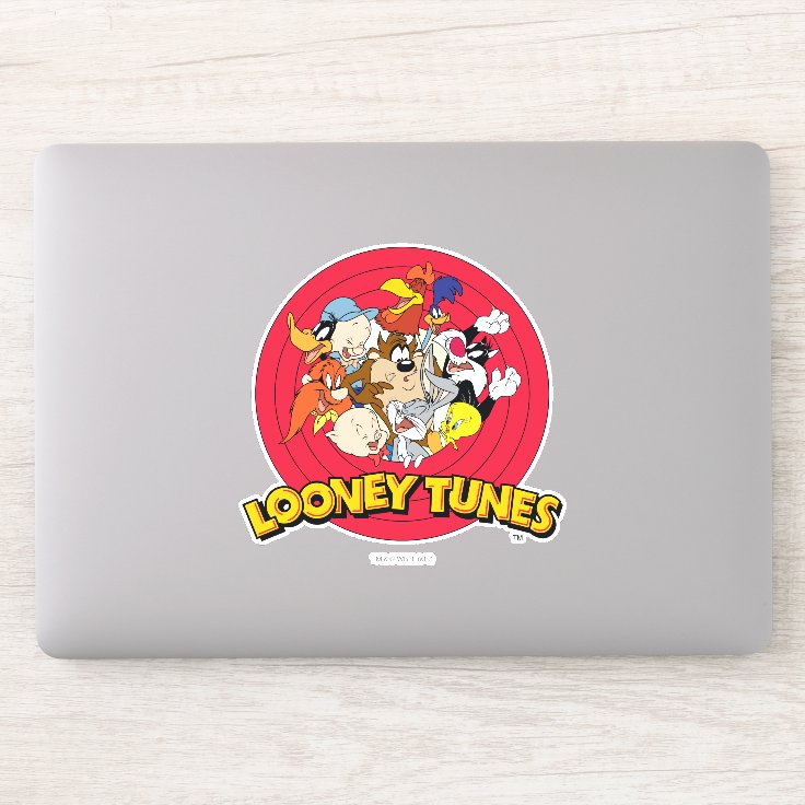 LOONEY TUNES™ Character Logo Sticker | Zazzle