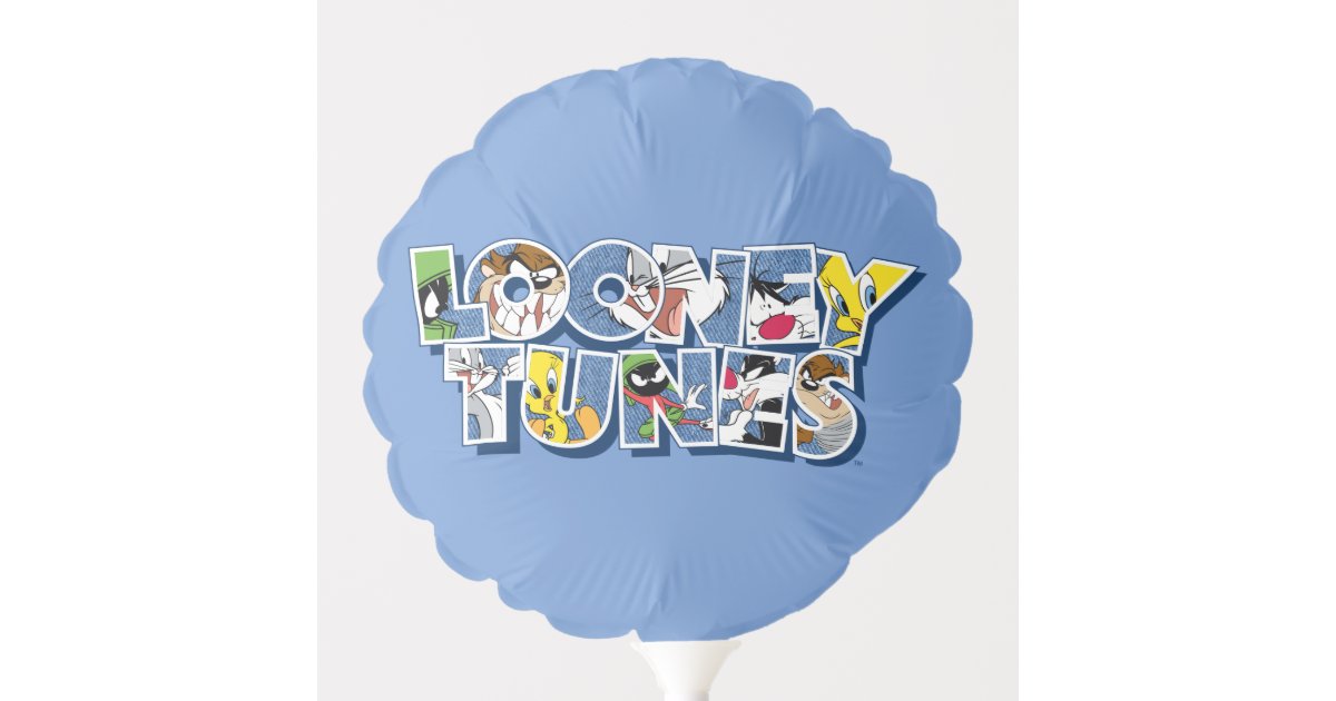 LOONEY TUNES™ Characters in Lettering Balloon | Zazzle