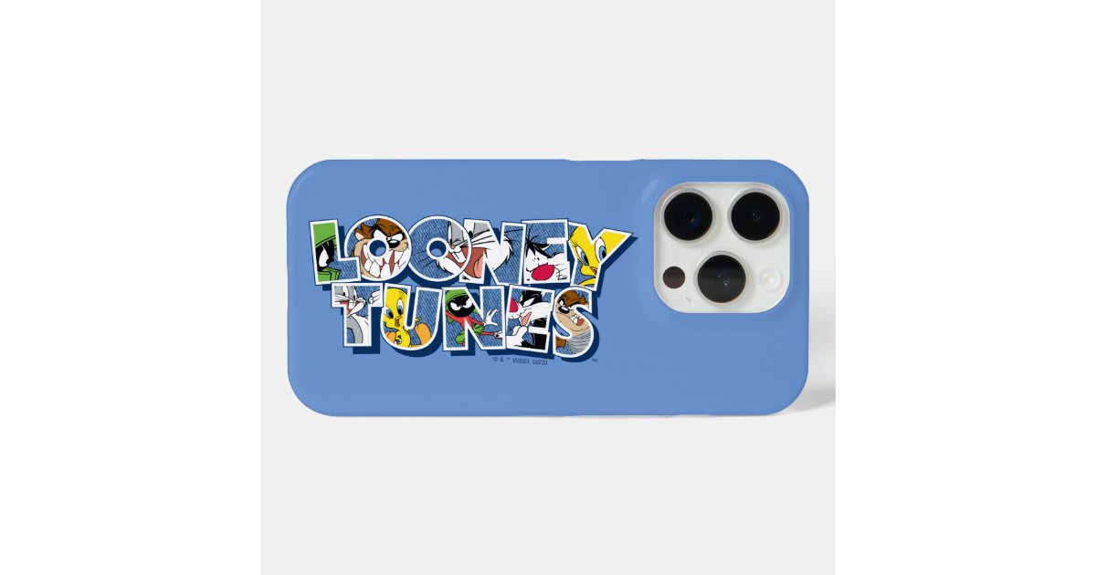 LOONEY TUNES™ Characters in Lettering Case-Mate iPhone Case | Zazzle