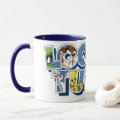 LOONEY TUNES™ Characters in Lettering Mug | Zazzle
