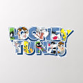 LOONEY TUNES™ Characters in Lettering Wall Decal | Zazzle