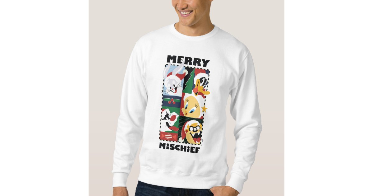 LOONEY TUNES™ Holiday Merry Mischief Sweatshirt | Zazzle