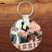 LOONEY TUNES™ Rabbit Seasoning Keychain | Zazzle
